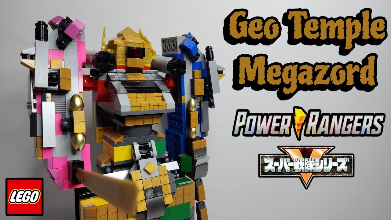 Geo Temple Megazord Review| Lego Megazord| Lego Mech| Part 1| # ...