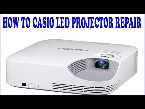 CASIO LED Projector Auto Power Off Problem. - YouTube