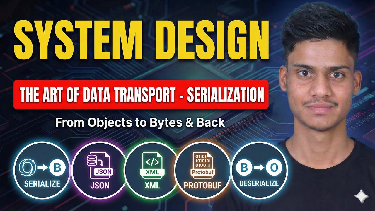 30. The Art of Data Transport | Serialization Explained: JSON vs XML vs ...