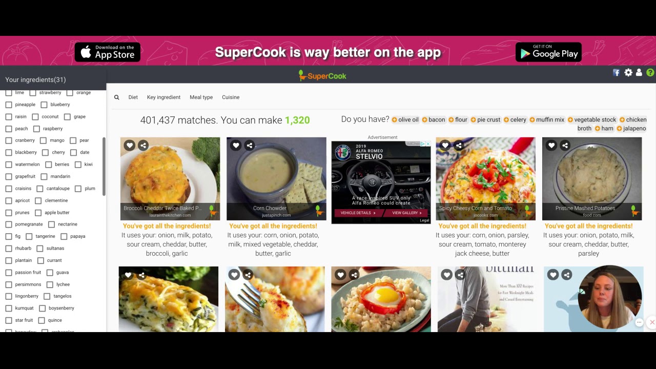 Super Easy Tool to Find Recipes Using What You Have on Hand - YouTube