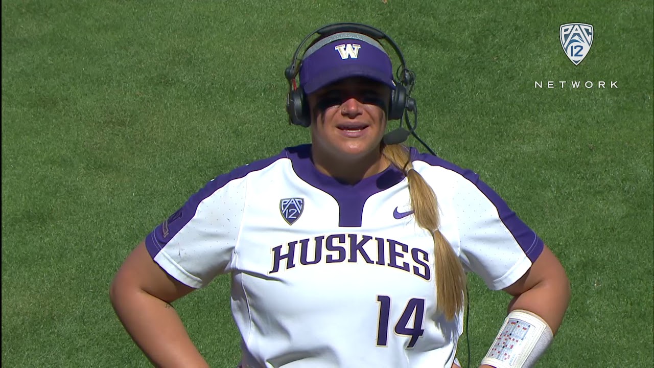 Softball: Washington's Taran Alvelo describes 'getting down and having ...