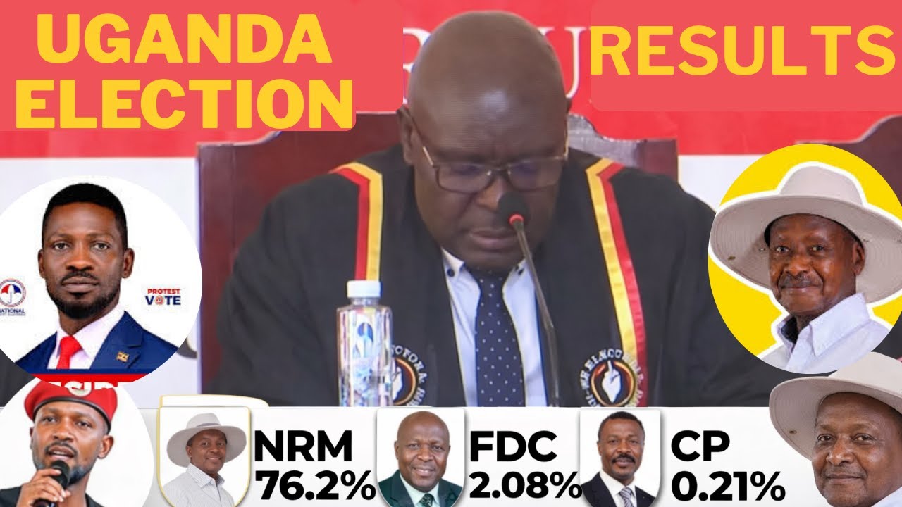 🔥🇺🇬 UGANDA PRESIDENTIAL ELECTION RESULTS RELEASED LIVE! 🗳️⚡ WINNERS ...