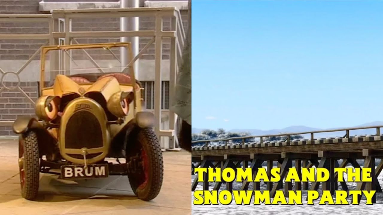 Brum Slams Thomas And The Snowman Party - YouTube