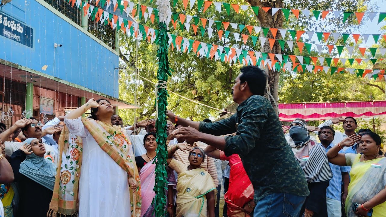 గణతంత్ర వేడుకల్లో MLA భూమా అఖిలప్రియ గారు || Bhuma Akhilapriya ...