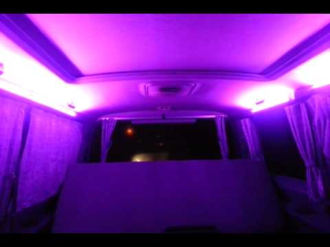 LED RGB in camper van - YouTube