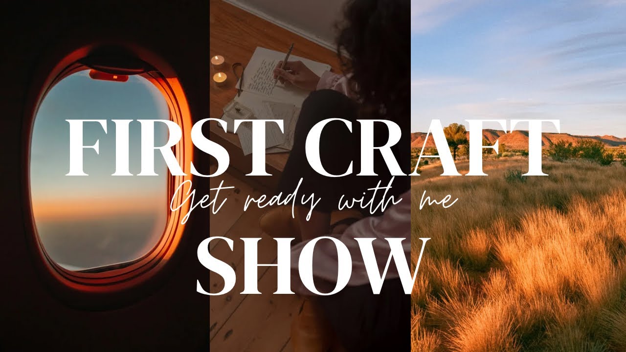 Get ready with me for my first craft show - YouTube