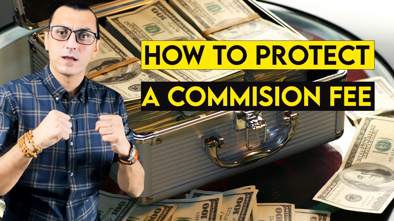 HOW TO PROTECT A COMMISSION FEE | BECOME AN IMPORT-EXPORT AGENT - YouTube