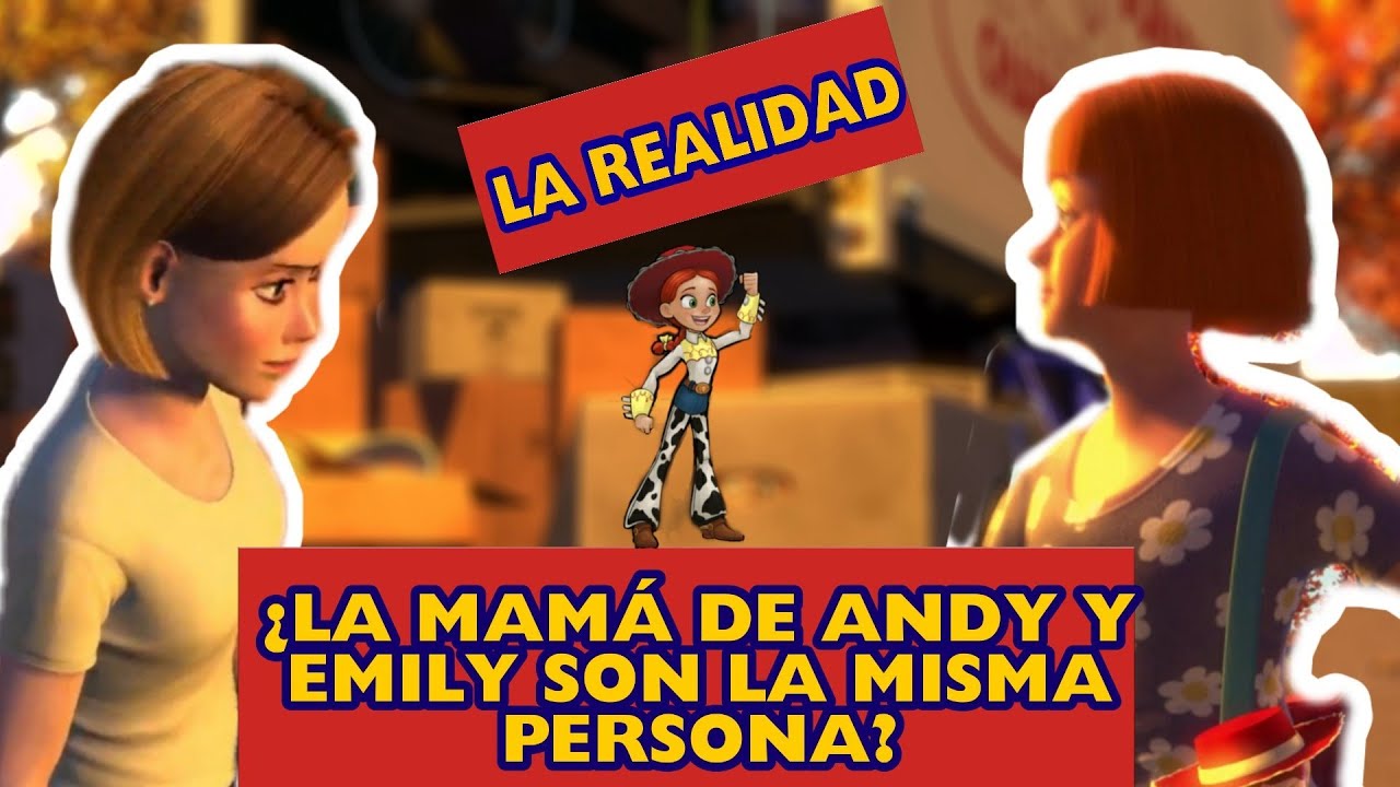 ¿LA MAMÁ DE ANDY DE TOY STORY, ES EMILY LA EX DUEÑA DE JESSIE LA ...