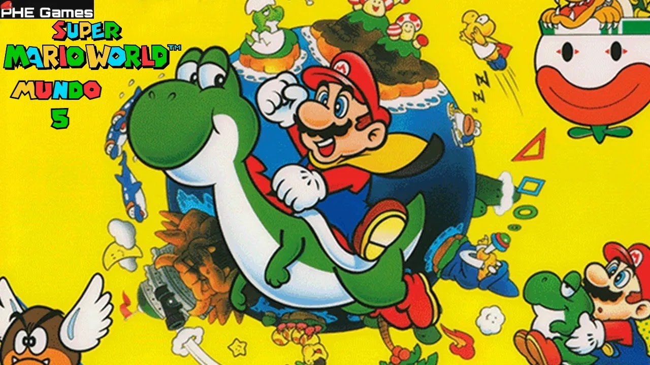 #1419 - Super Mario World: Mundo 5 (SNES) - YouTube