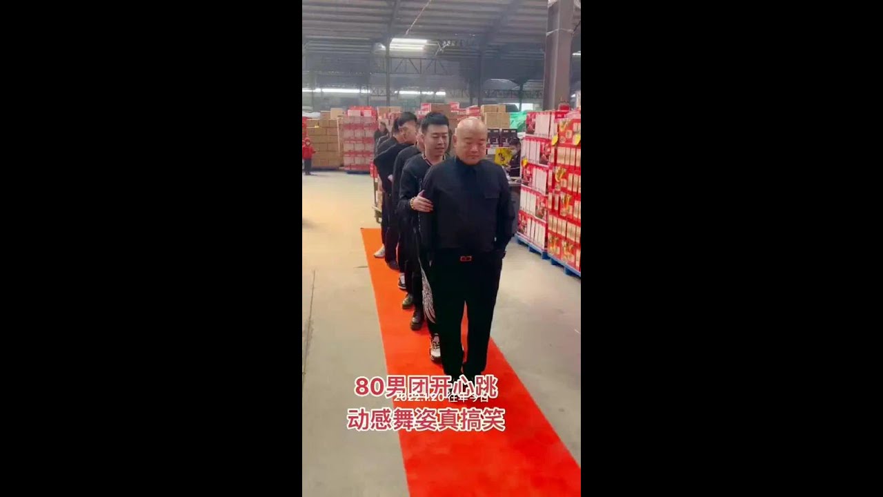 This group of men is so funny in the dance performance of clog dance ...