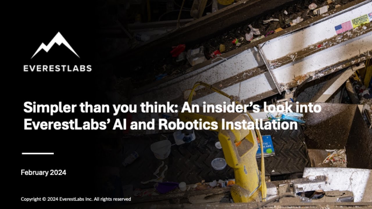 Simpler than you think: An insider's look into EverestLabs' AI and Robotic Installation - YouTube