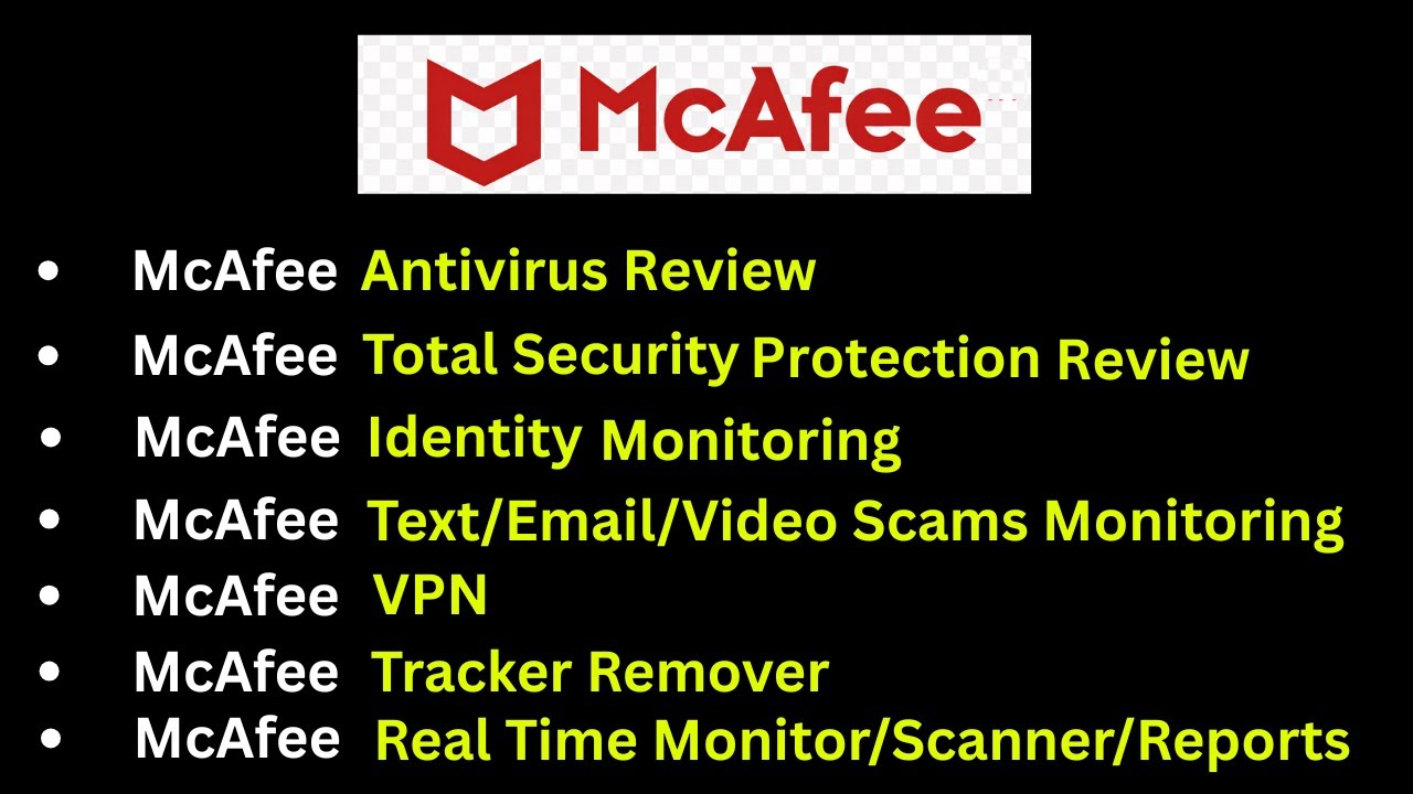 McAfee Antivirus | McAfee Total Protection | McAfee Antivirus Review ...