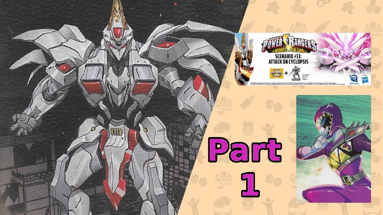 Attack on Cyclopsis Scenario 13 | Part 1 | Power Rangers Heroes of the ...
