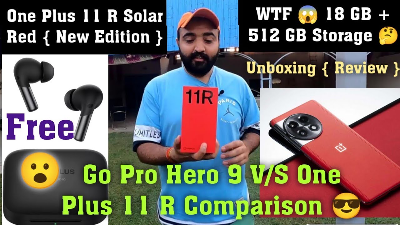 One Plus 11 R Solar Red Unboxing || India First 18 Gb + 512 Gb Storage ...