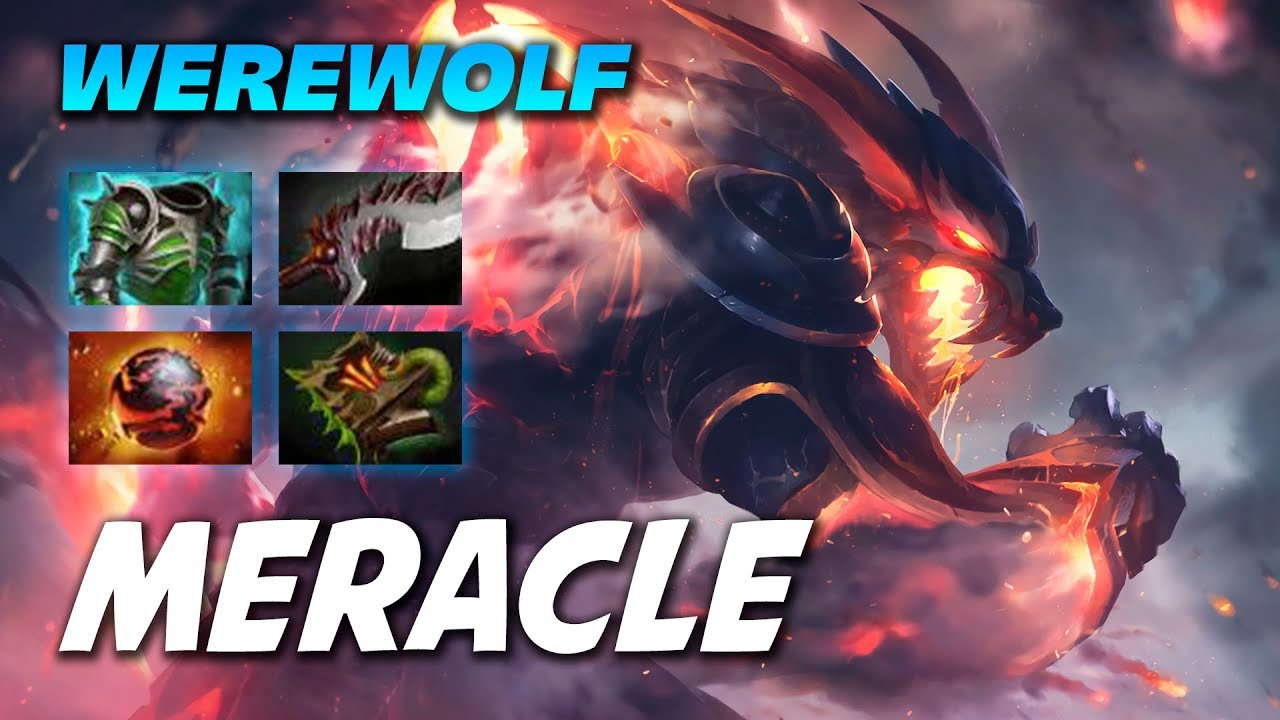 MERACLE LYCAN WEREWOLF - Dota 2 Pro Gameplay - YouTube