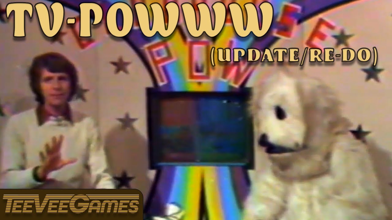 TV Powww - Early Interactive Gaming (Update/Re-do) (TeeVee Games) - YouTube