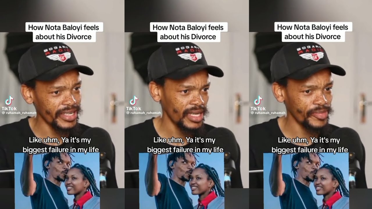 Oh no Nota Baloyi opens up about his divorce with ex wife Berita💔 - YouTube