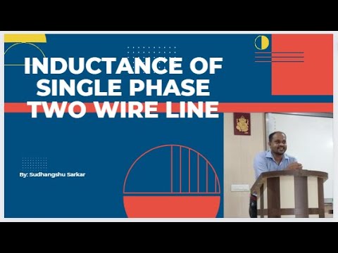 Inductance of Single Phase Two Wire Line - YouTube