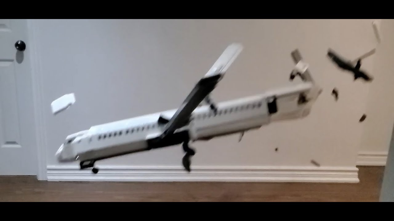 Lego Plane Crash - YouTube