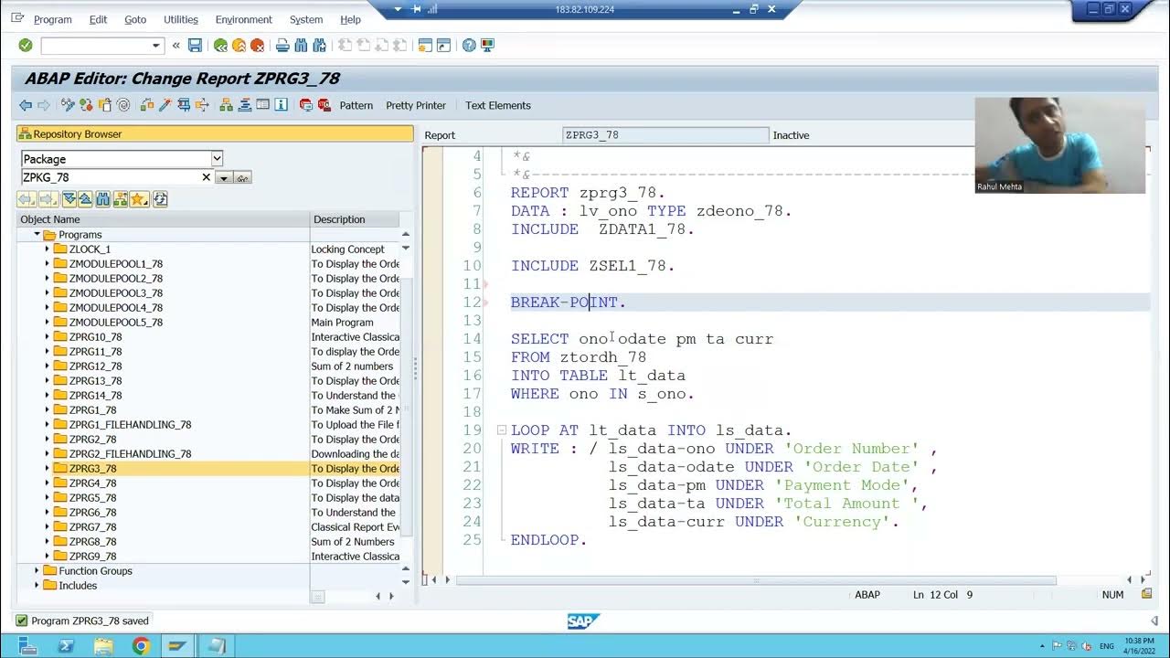 6 - Debugging - Static and Dynamic Breakpoints - YouTube