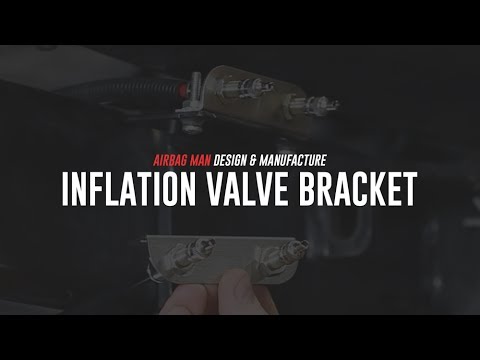 Inflation Valve Bracket by Airbag Man Suspension - YouTube