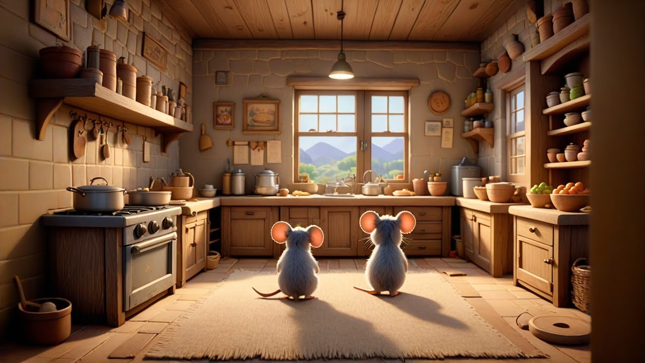 Tiptoe Tiptoe Like a Mouse | Fun Animal Nursery Rhyme for Kids | Quiet ...