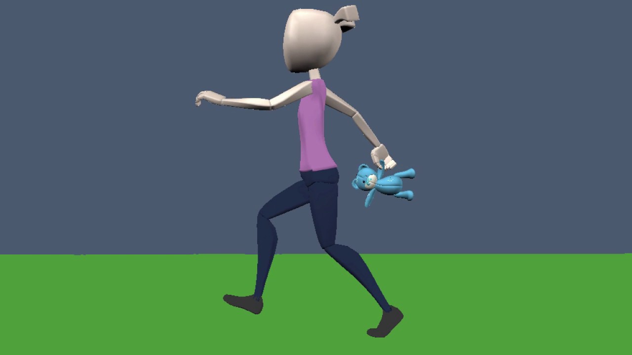 Personality Walk - Girl Skipping - YouTube