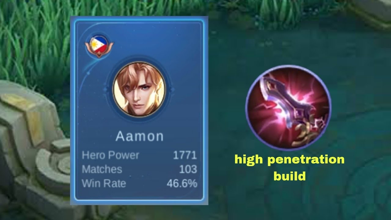 ENEMY CAN'T WIN WHEN AAMON USING THIS HIGH PENETRATION BUILD | AAMON ...