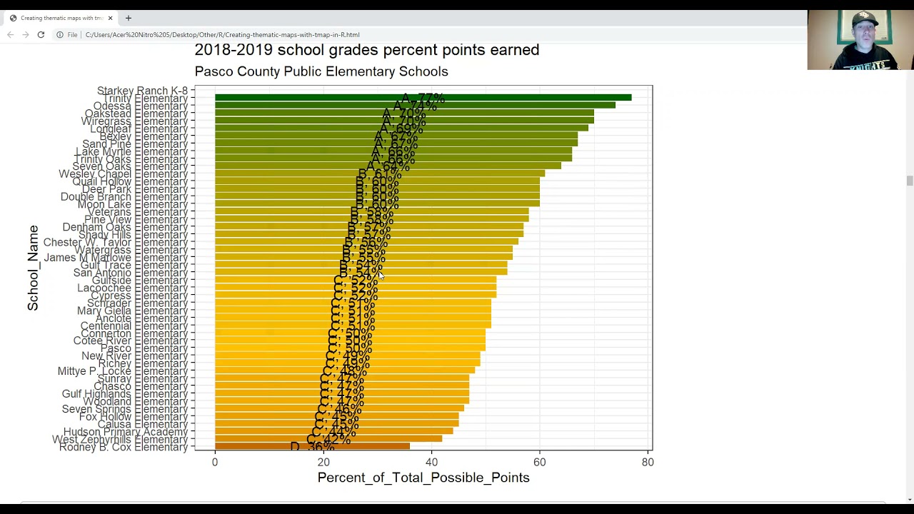 Creating thematic maps with tmap in R - YouTube