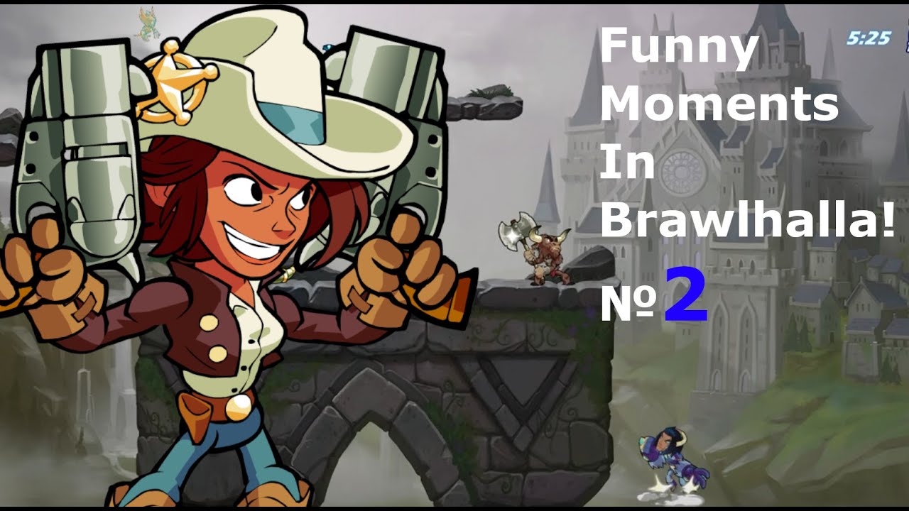 Funny moments in Brawlhalla 2 - YouTube