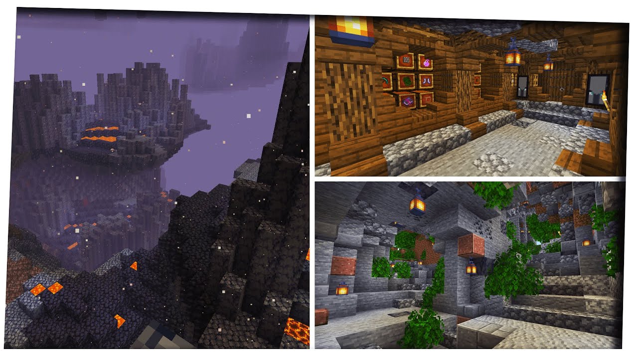 Cave Storage Room & Nether update!｜ Episode 9｜ Minecraft 1.16 Survival ...