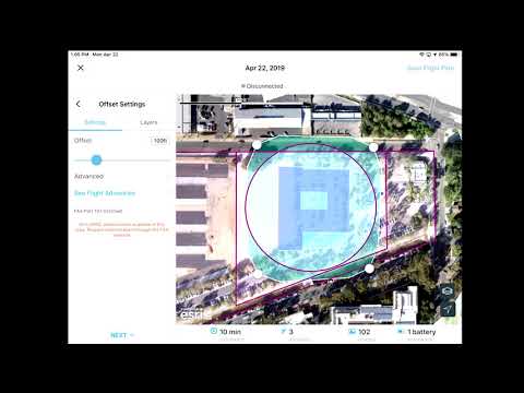 How to do a drone perimeter flight plan with Site Scan Esri Edition