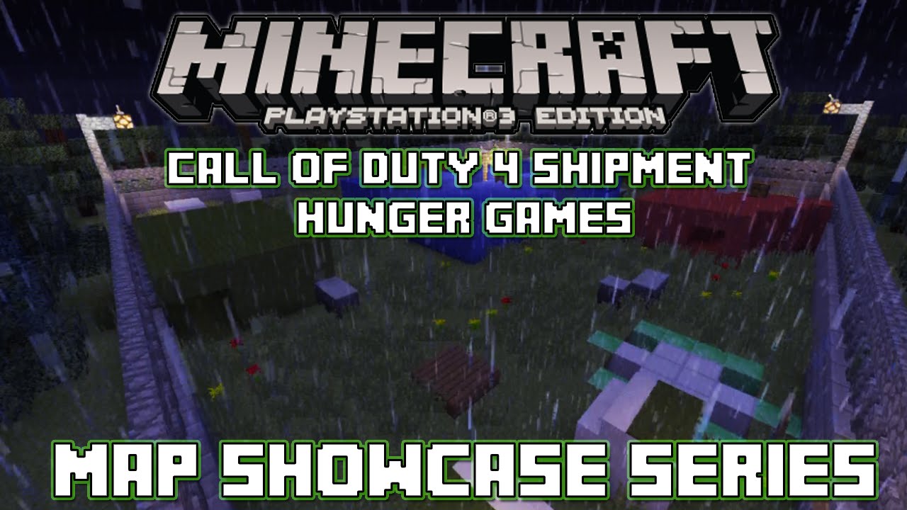 PS3 Minecraft Map Showcase: Episode 14: Call of Duty 4 Shipment Hunger ...