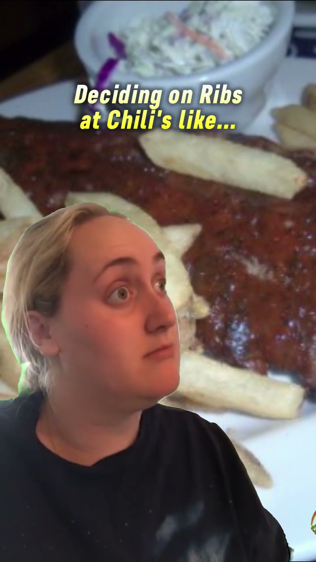 Chili's Baby Back Ribs #barbecuesauce #chilis #memes - YouTube
