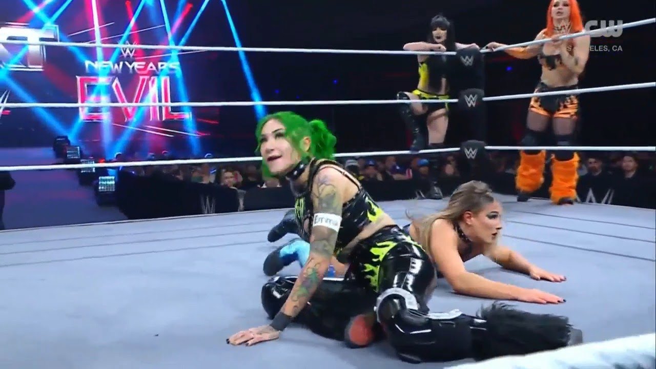 Fatal Influence Vs Shotzi, Gigi Dolin & Tatum Paxley _(1/2) - 6 Woman ...