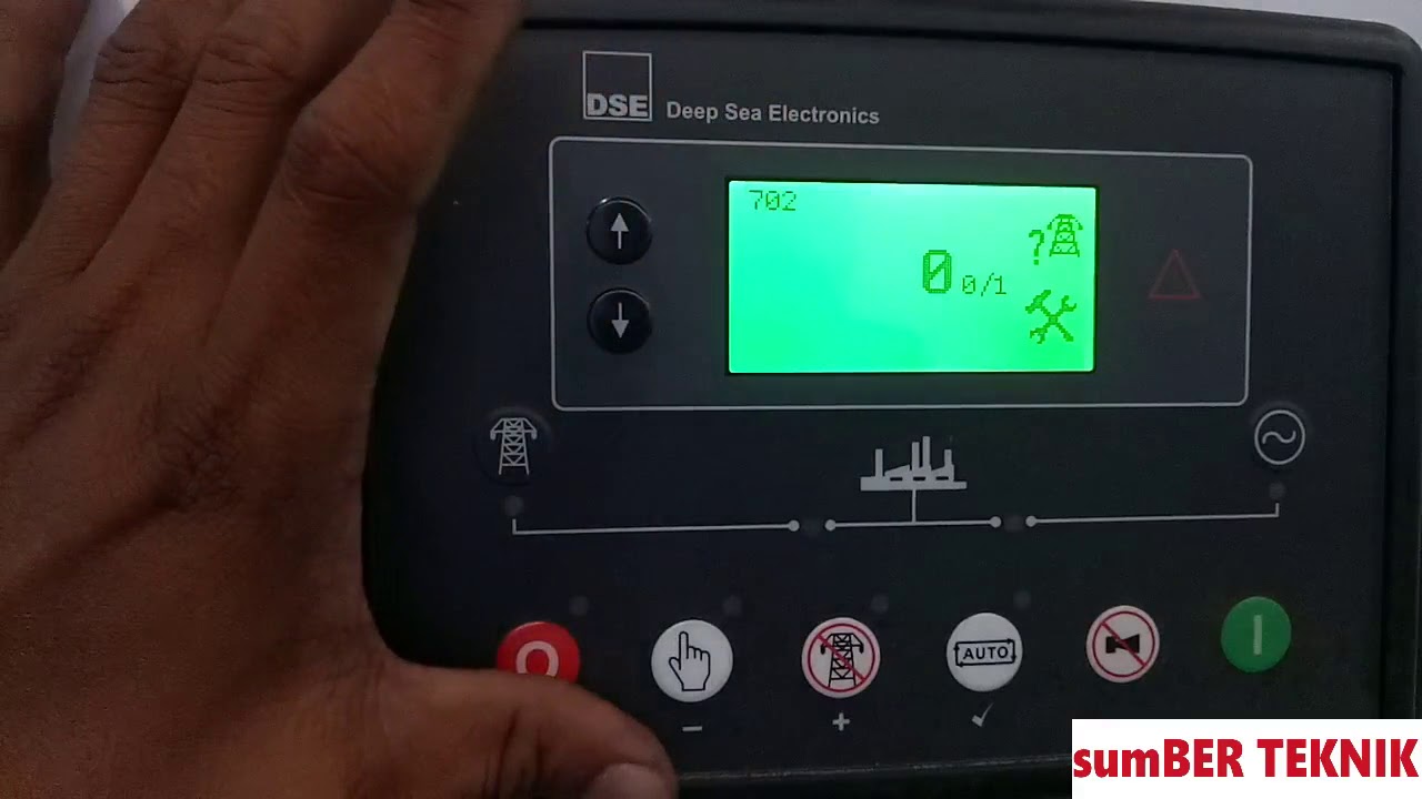 CARA SETTING DSE 6020 MK II AMF MENJADI REMOT START SECARA MANUAL - YouTube