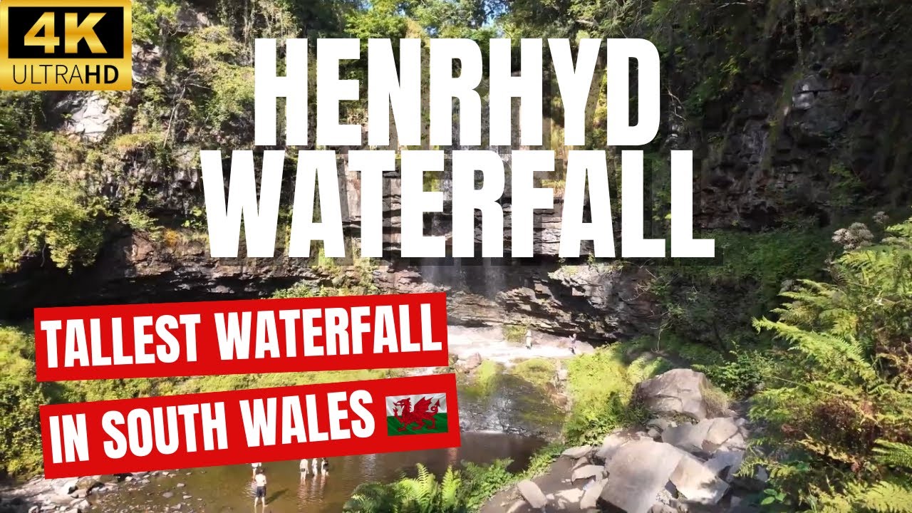 Henrhyd Waterfalls Trail Walk | Neath, Wales | Virtual Walking Tour ...