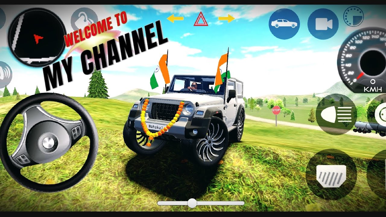 Mahendra Modified grey Thar ।। Indian Car Simulator 3D।। Android ...