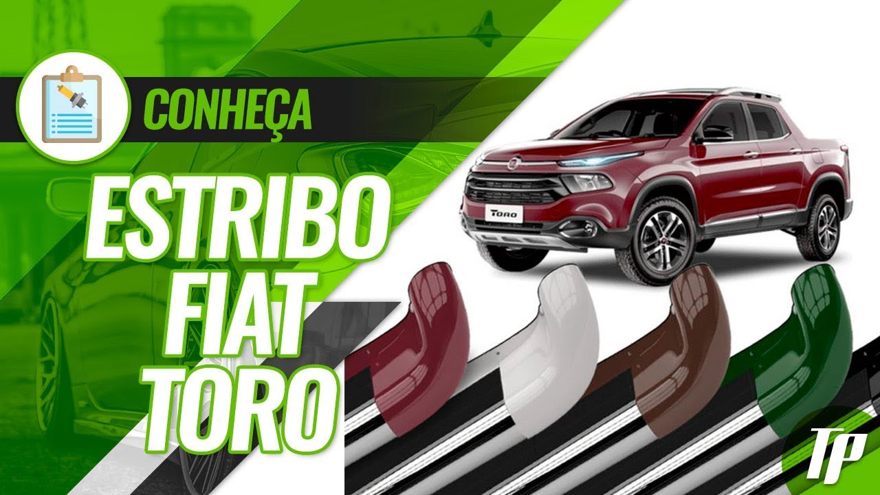 Estribo Lateral p/ Fiat Toro - TUNING PARTS - YouTube