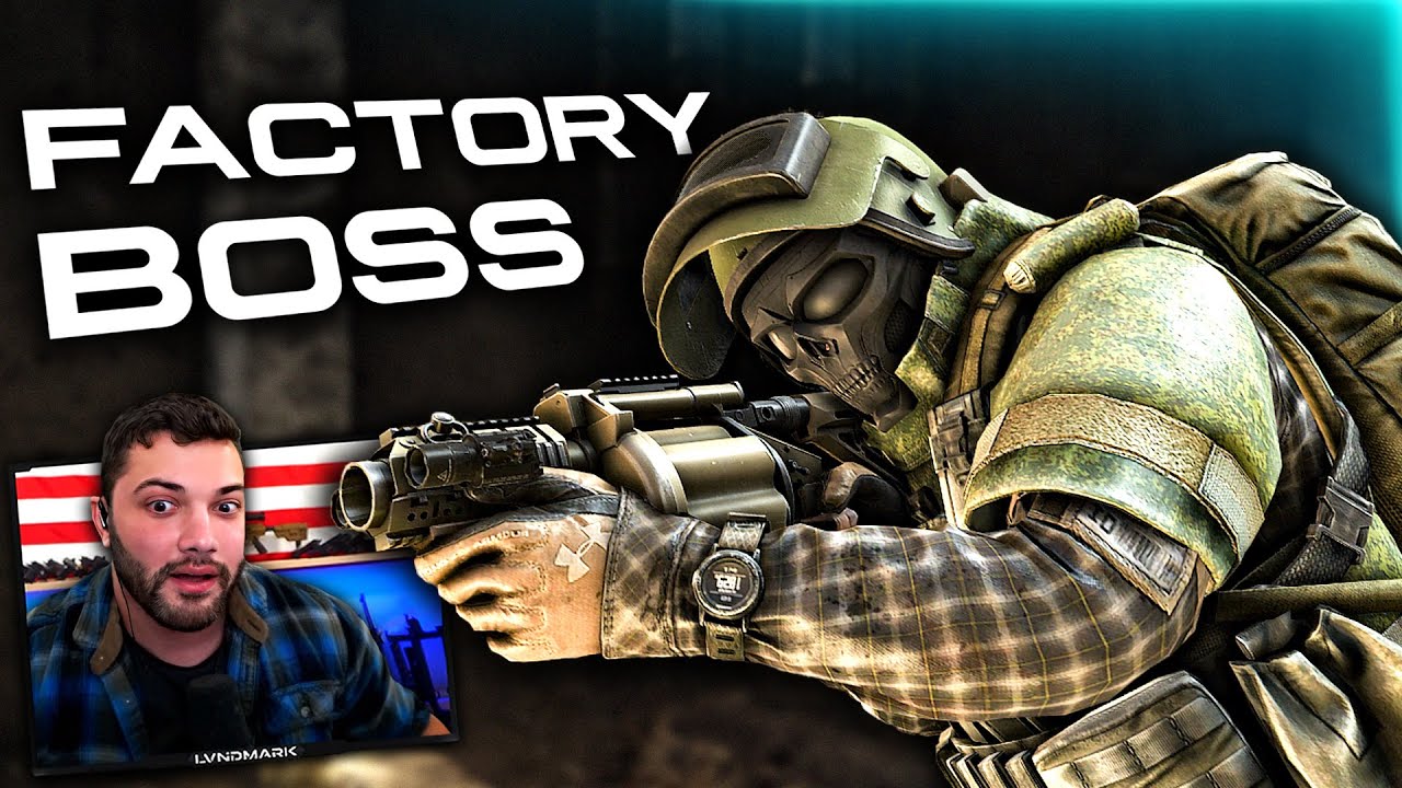 Lvndmark becomes THE FACTORY BOSS - Escape From Tarkov - YouTube