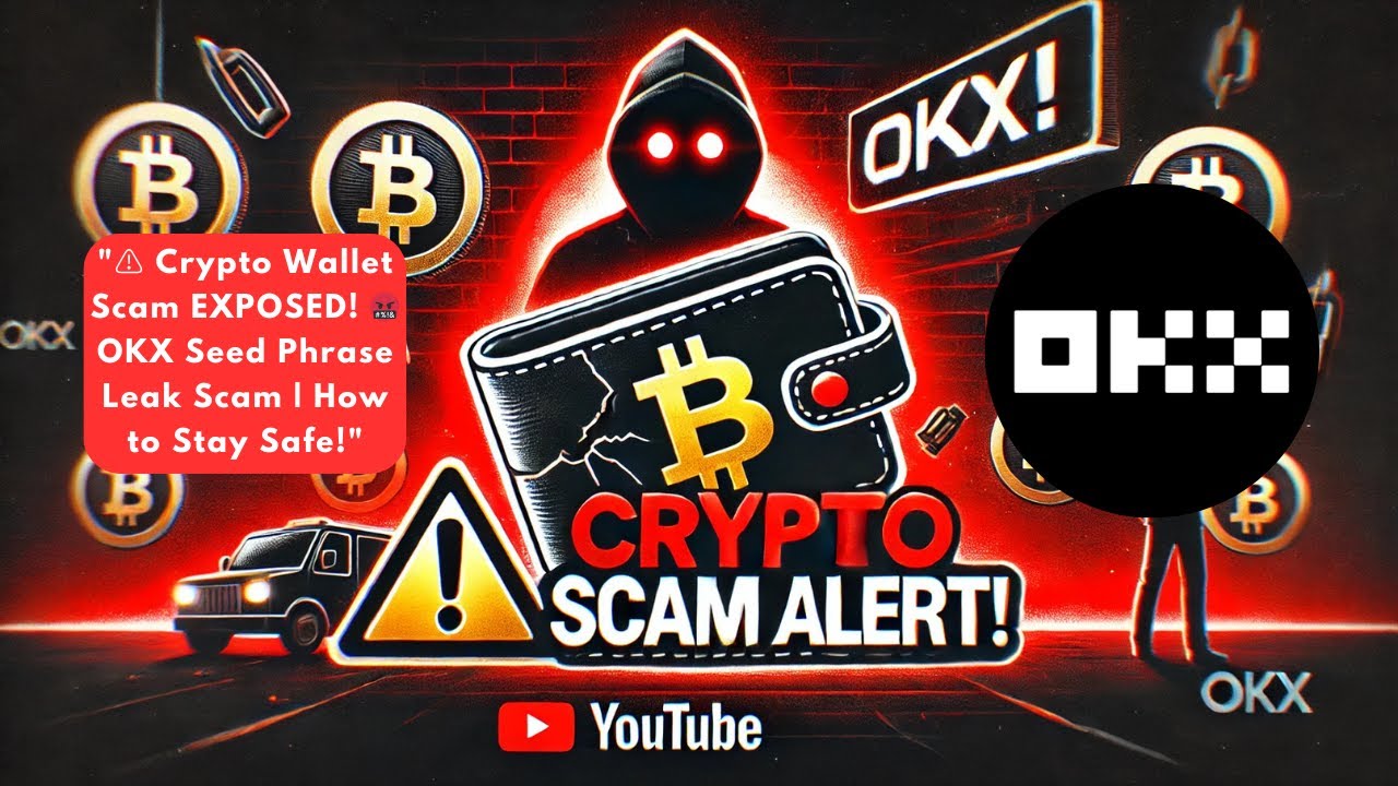 ⚠️ Crypto Wallet Scam EXPOSED! 🤬 OKX Seed Phrase Leak Scam | How to ...