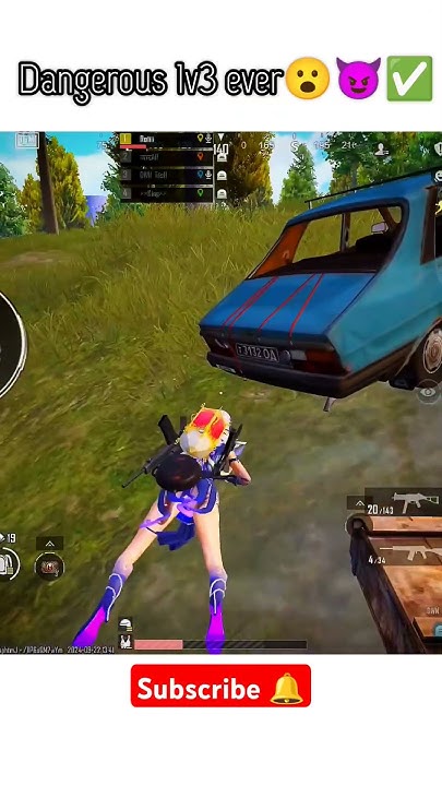 Dangerous 1v3 ever 😱🥵😈 @JONATHANGAMINGYT #bgmi #shorts #youtube #gaming #1v3 #bgmishorts - YouTube