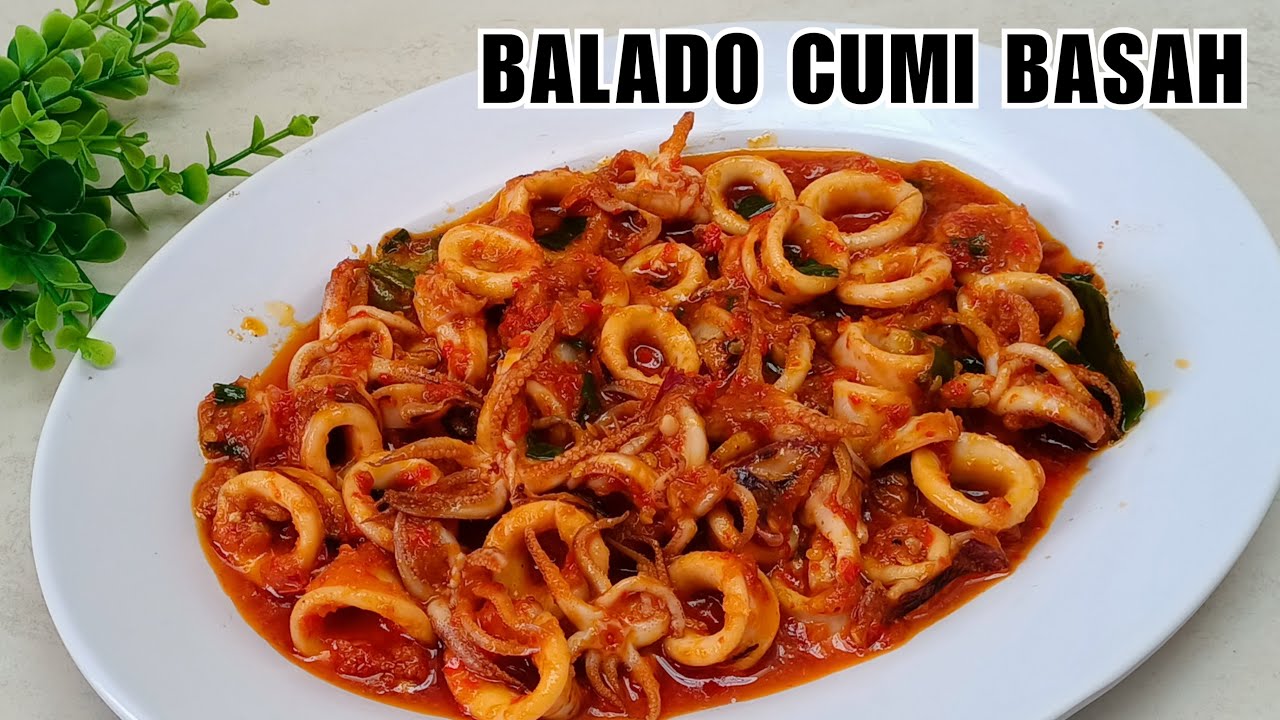 RESEP BALADO CUMI BASAH !!! - YouTube