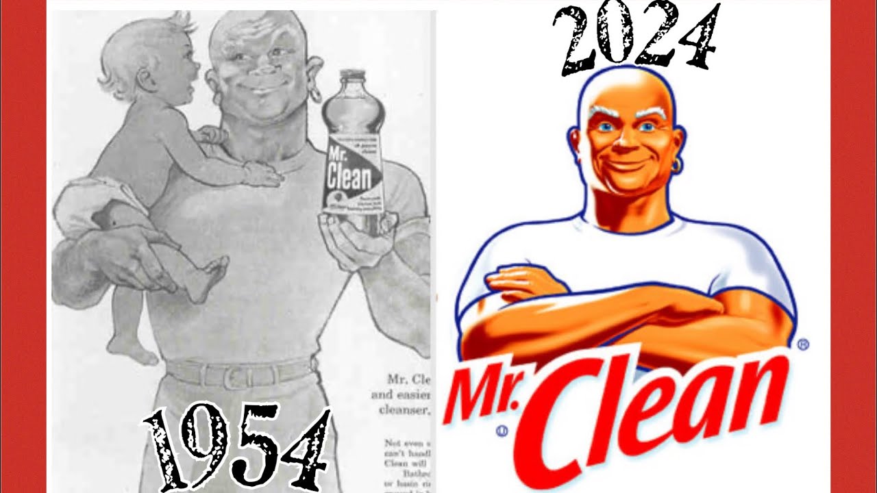 1950s Mr.Clean 🫧 2020s Mr.Clean 🧼( What A Difference!)🤯 - YouTube