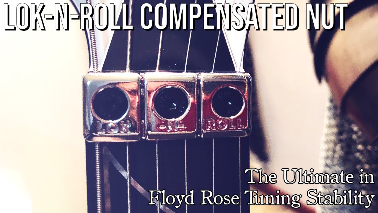 Lok-N-Roll Compensated Floyd Rose Nut Upgrade - YouTube