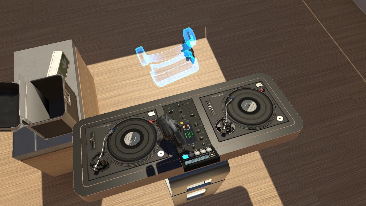 Vinyl Reality on Valve Index with full Finger Tracking 20 Minute Mix ...