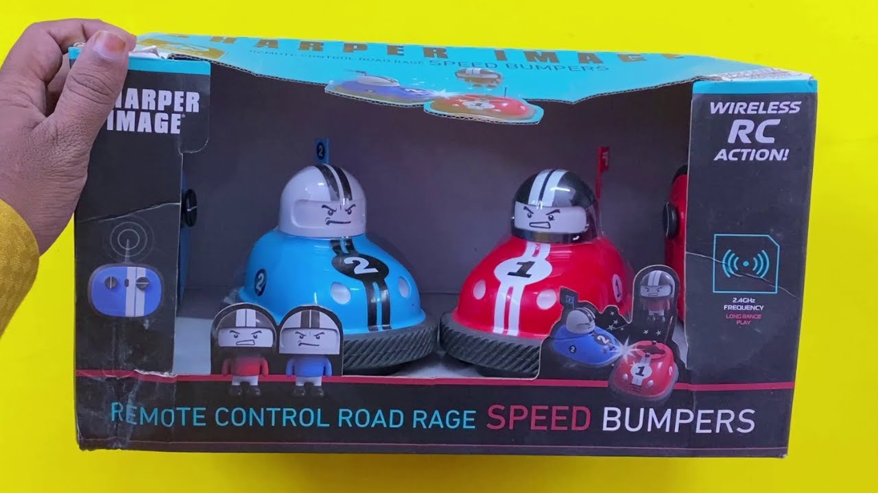 Remote Controlled Road Rage SPEED Bumper Cars - YouTube