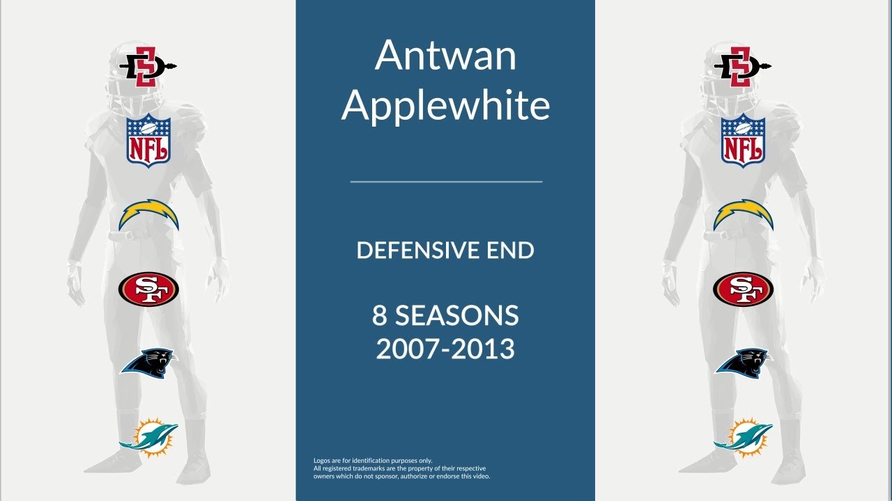 Antwan Applewhite: Football Defensive End - YouTube