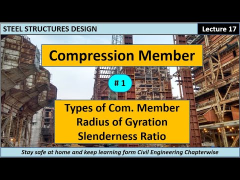 Compression Member / Radius of Gyration / Slenderness Ratio / Steel ...