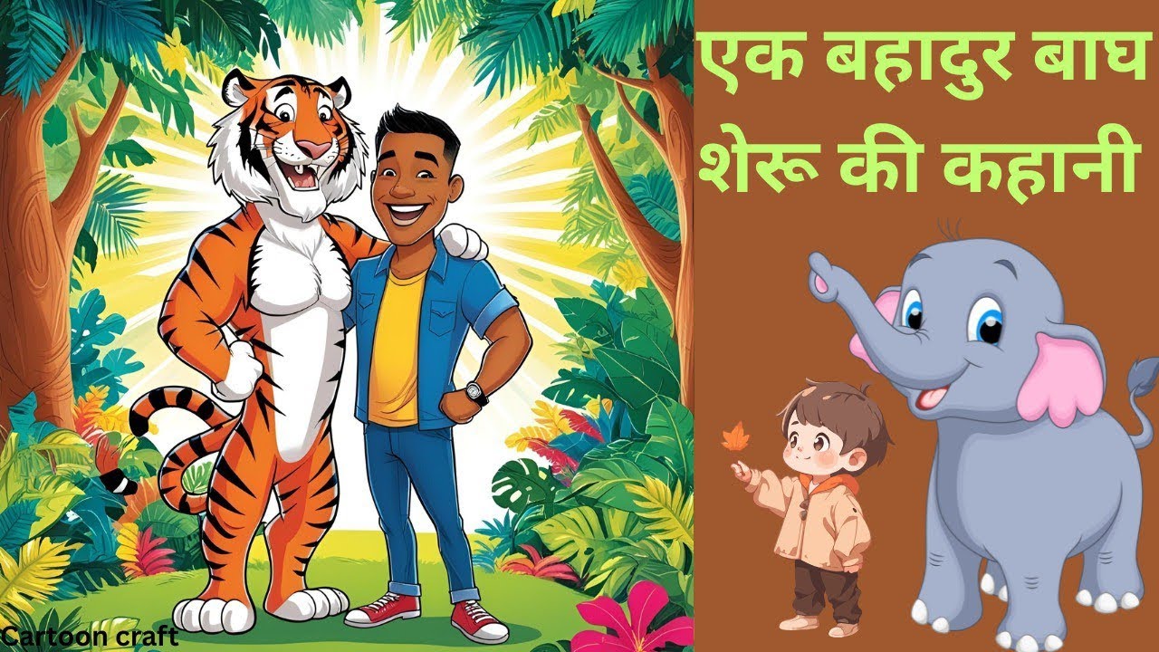 एक बहादुर बाघ शेरू की कहानी|Ek Bahadur Bagh Sheru Ki Kahani. - YouTube